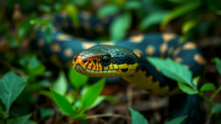 How to Tell Venomous Snakes from Non-Poisonous (head, color)
